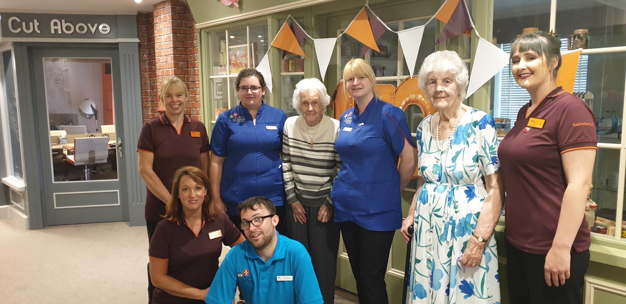 Sainsbury’s volunteer at Goodson Lodge | OSJCT