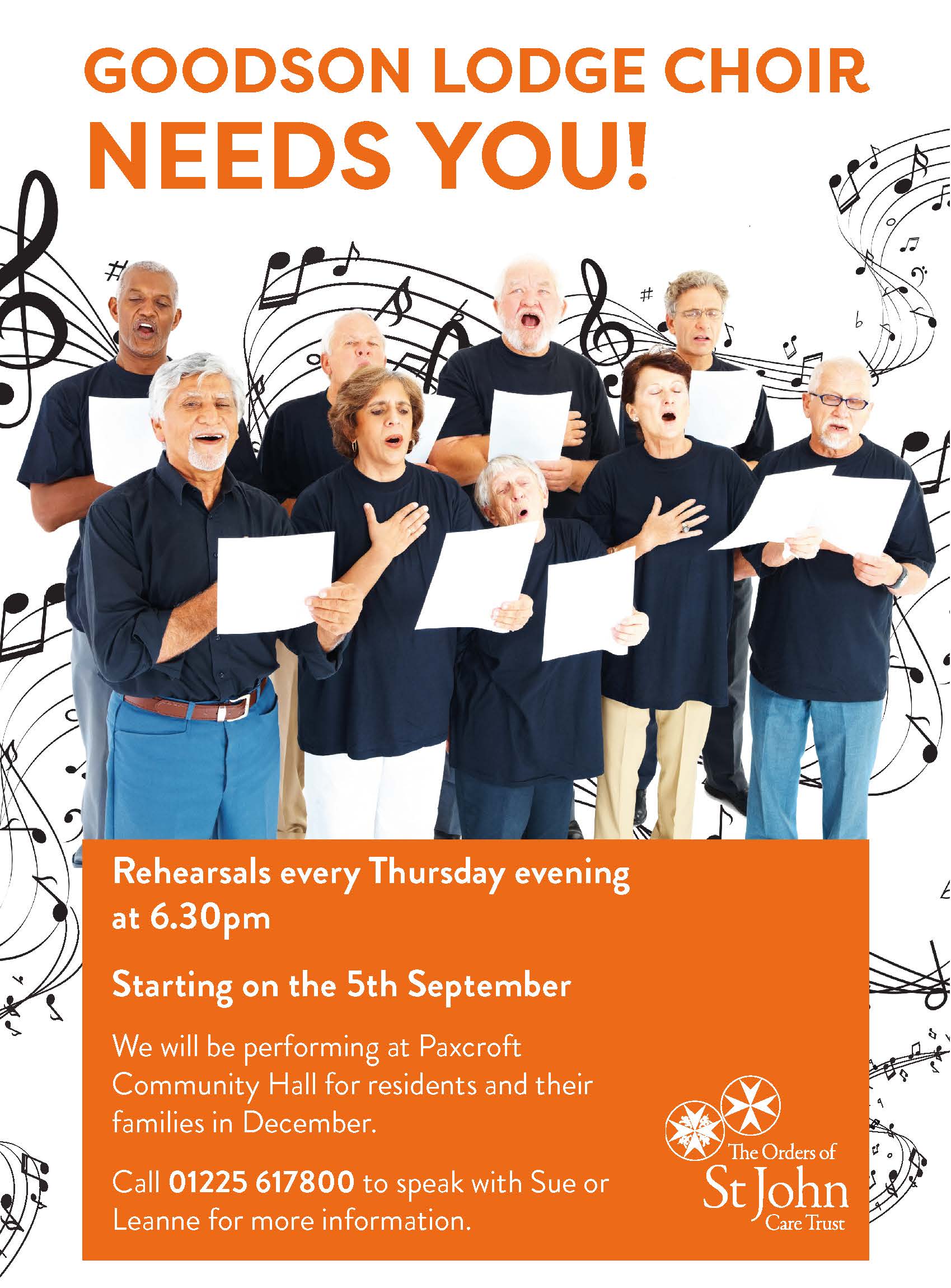 Goodson Lodge Launches Choir | OSJCT