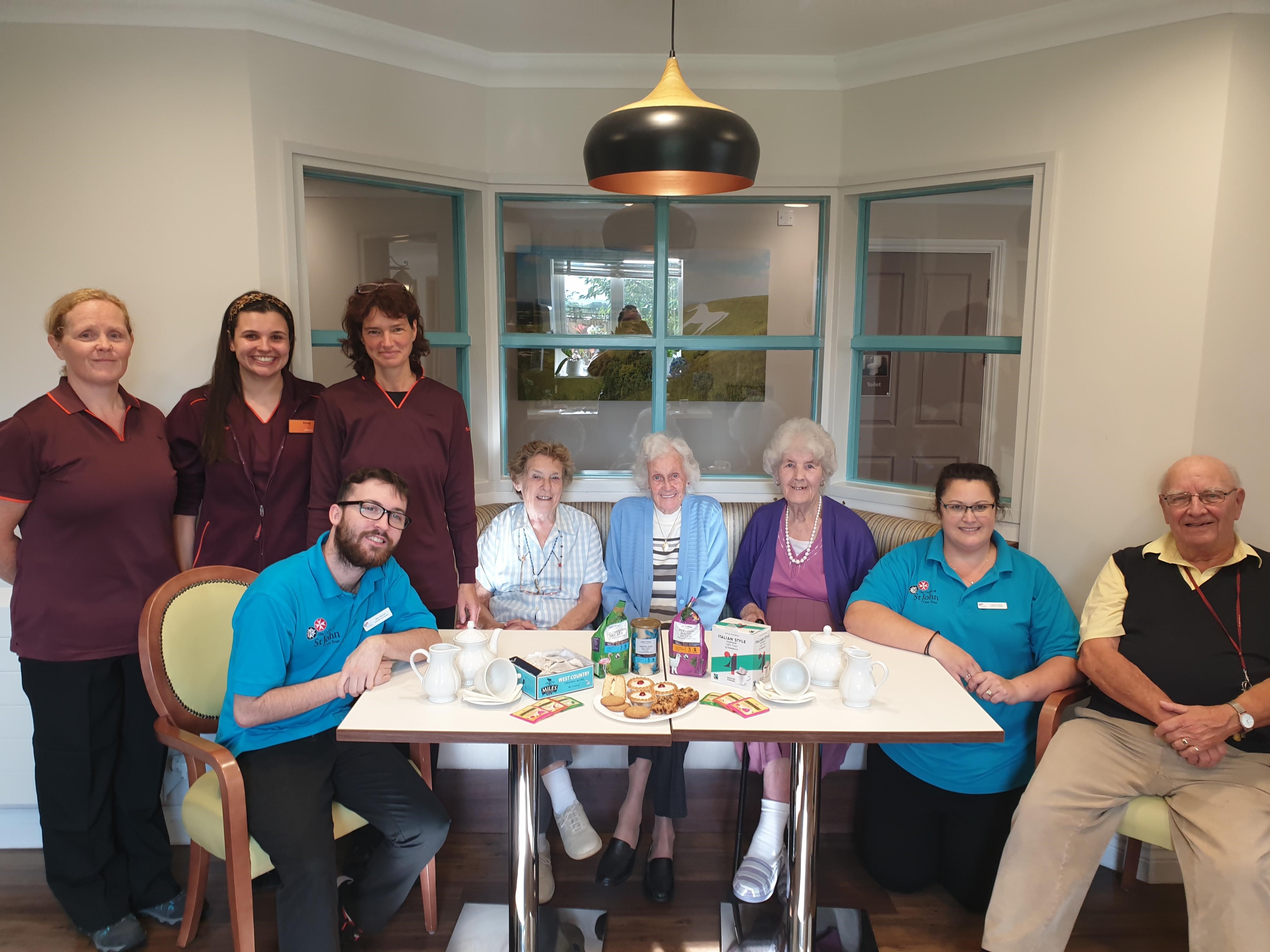 Goodson Lodge Hosts Their Big Coffee Morning