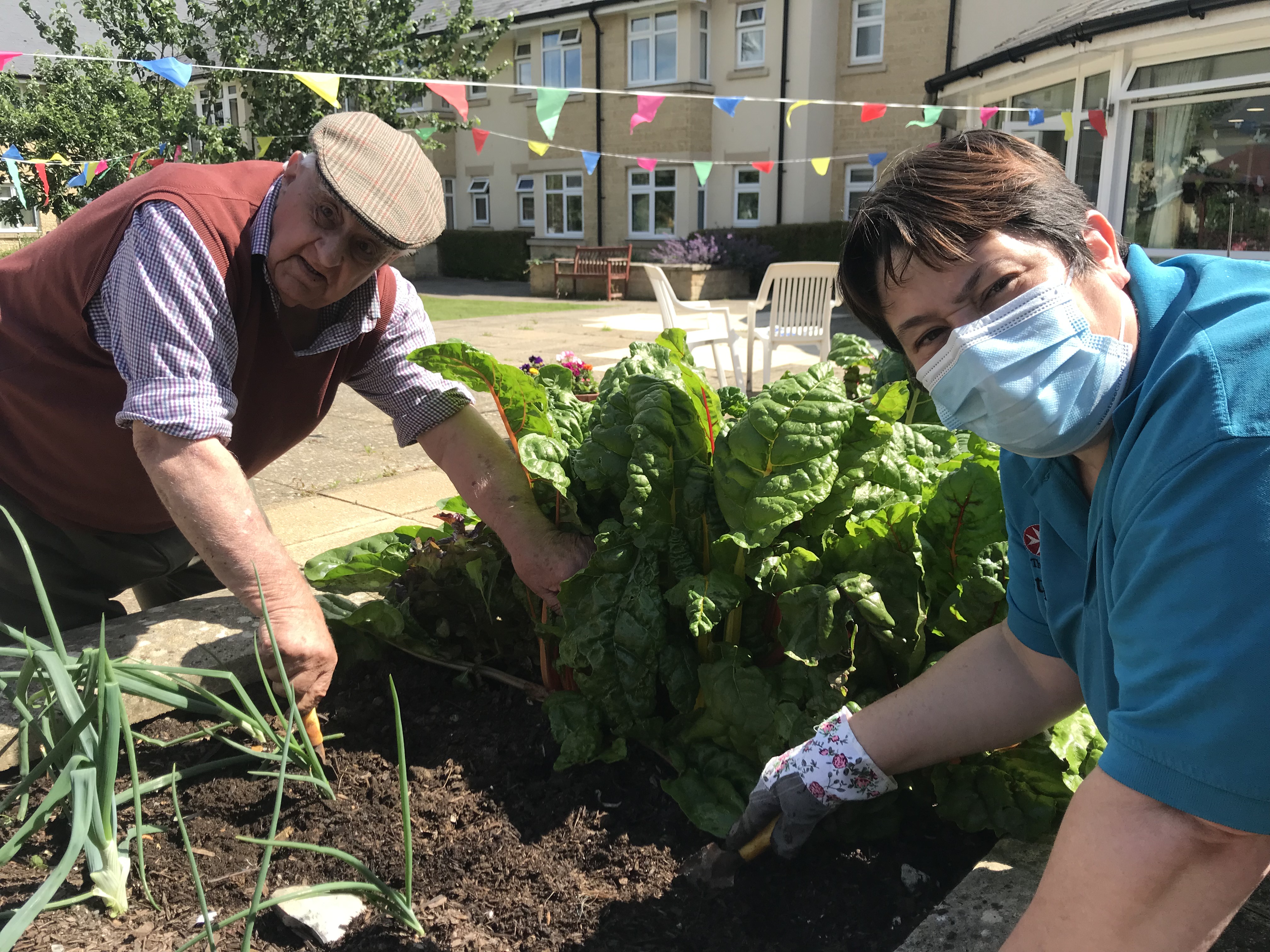 Gardening collaboration between Henry Cornish Care Centre and ...