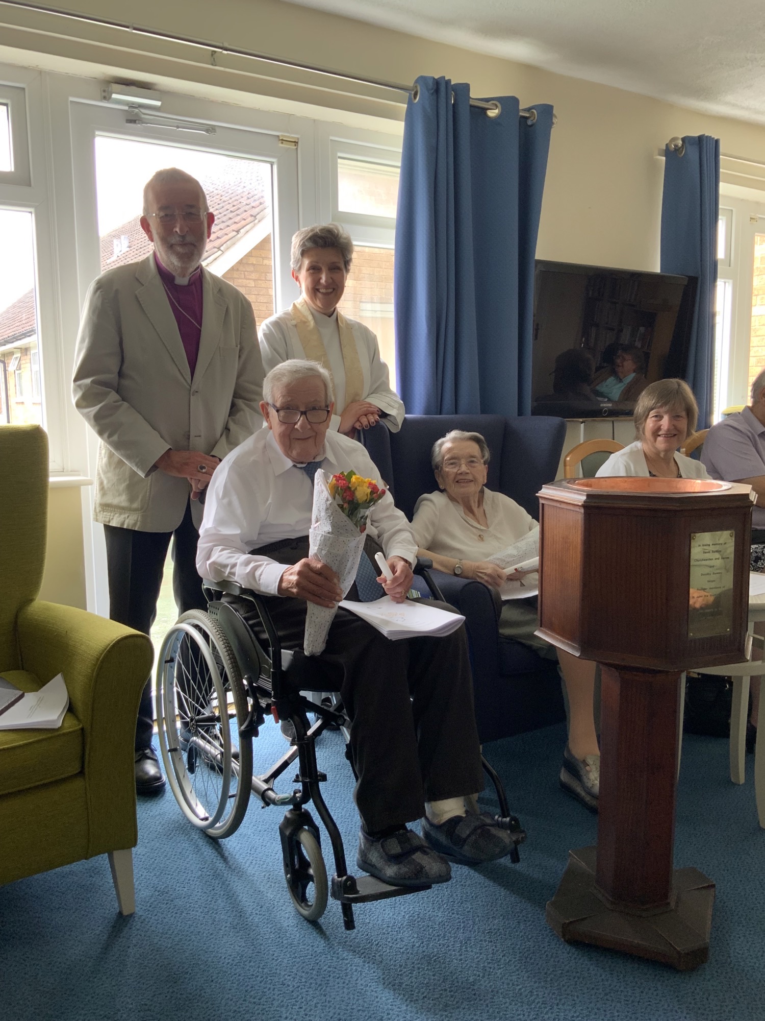 Ermine House hosts church confirmation for residents