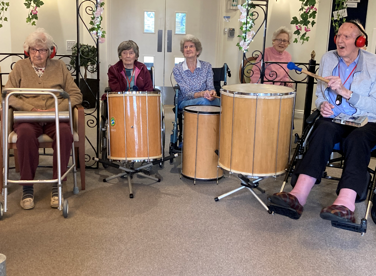 Goodson Lodge celebrates Carnival with Samba drumming | OSJCT