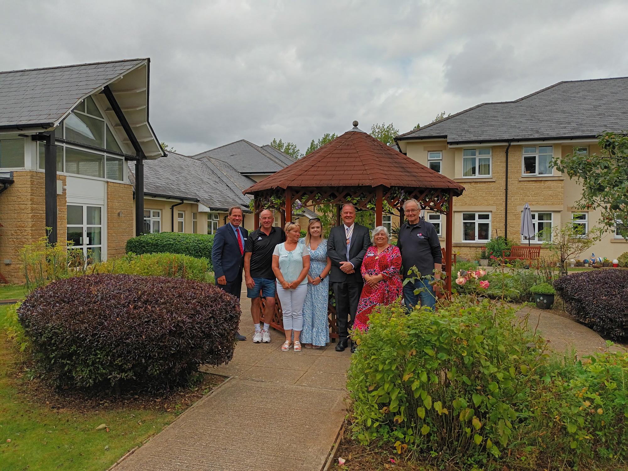 Local community enjoys garden party and BBQ at Henry Cornish Care ...