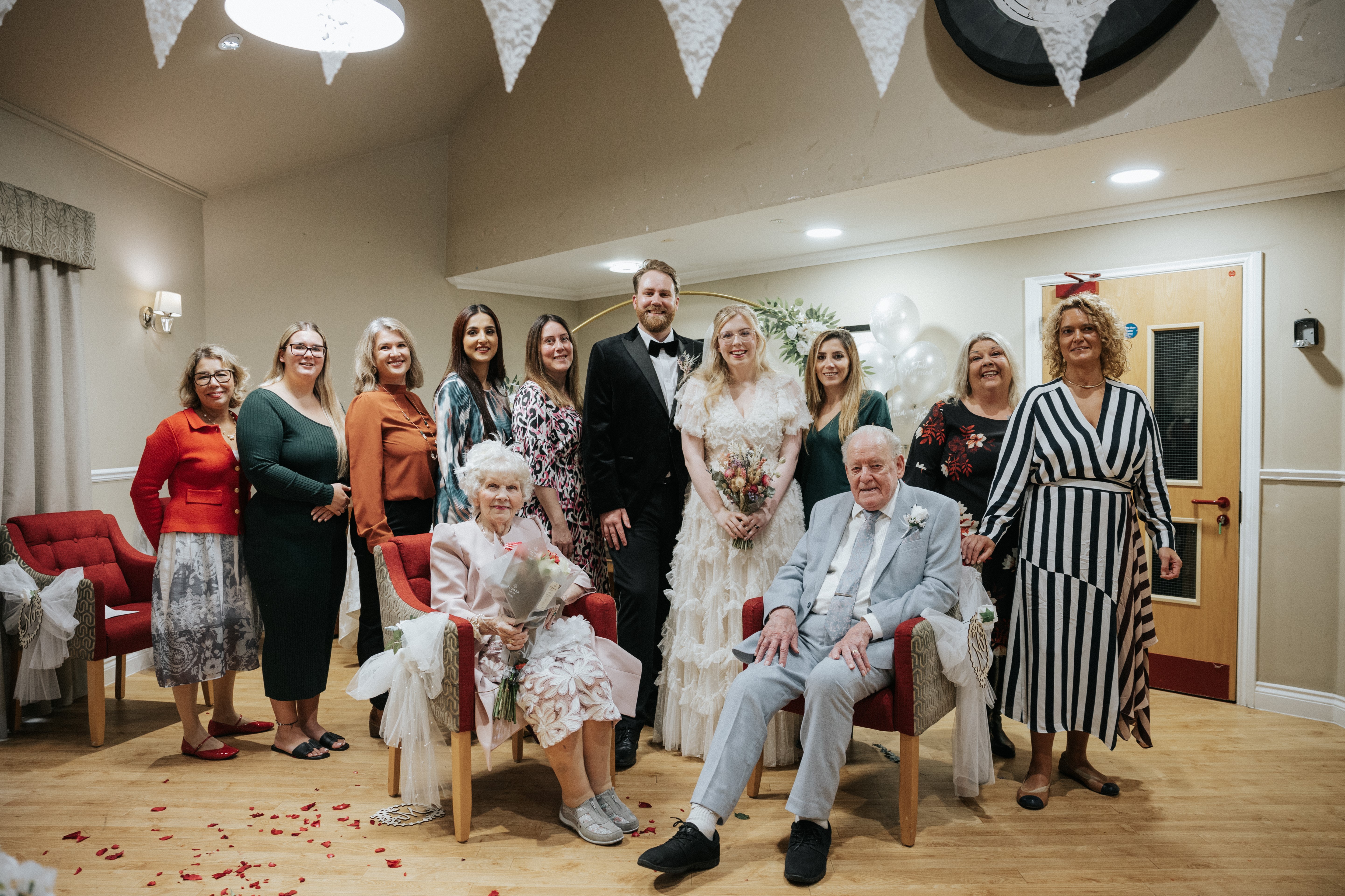 Multi-generational family celebrate a lifetime of love at Isis House ...