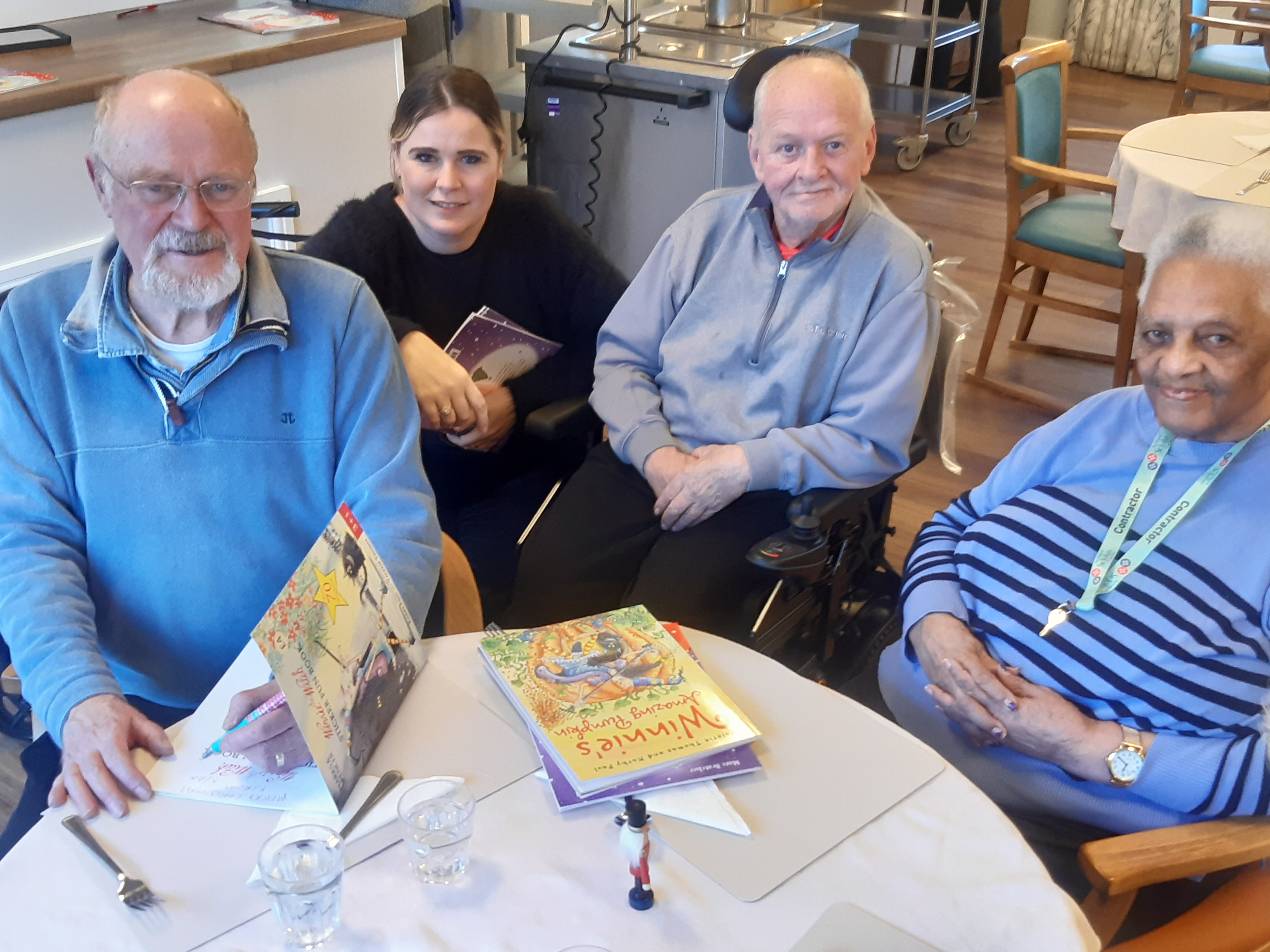 Acclaimed book illustrator Korky Paul inspires Longlands residents with ...
