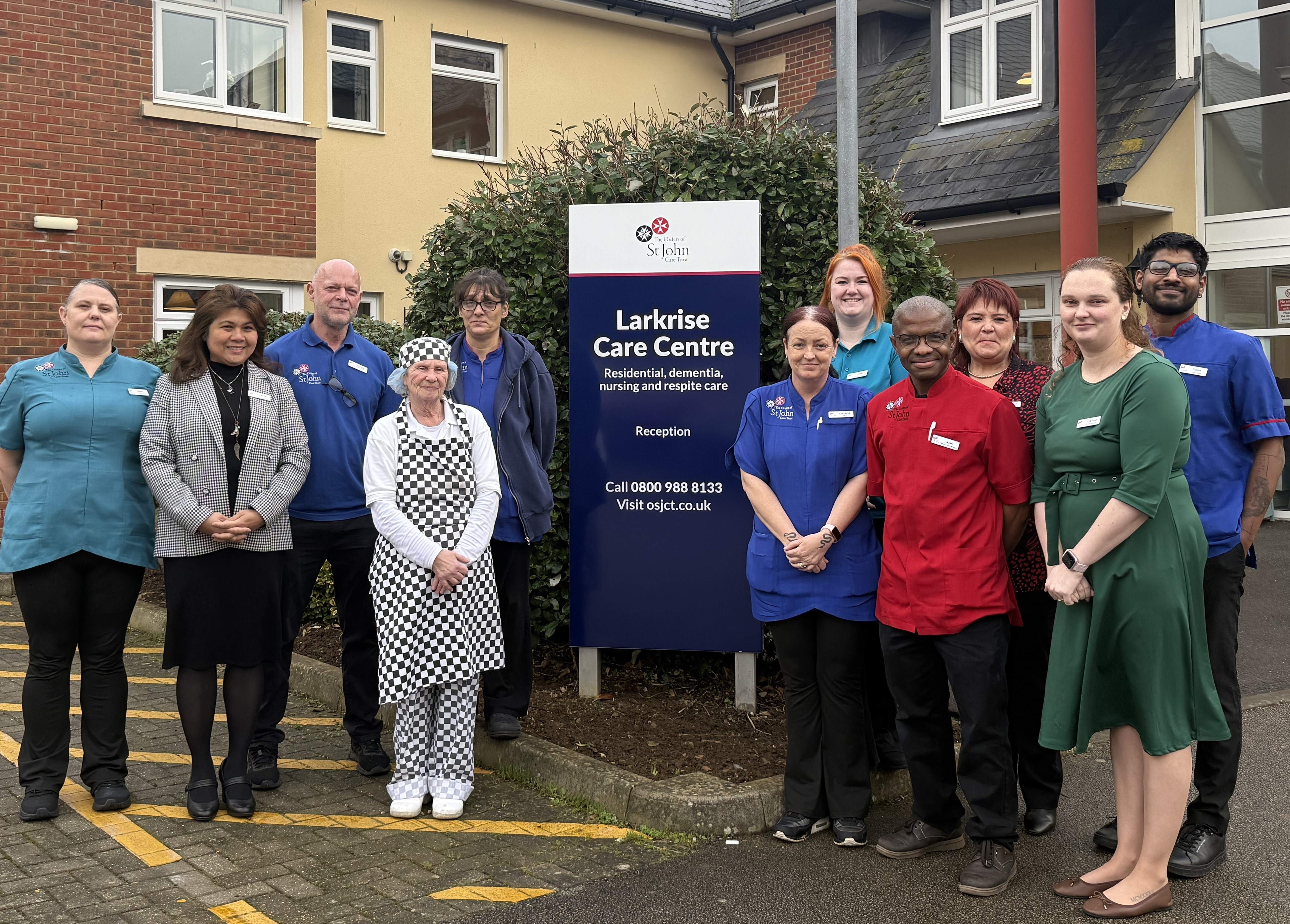 Exciting changes at Larkrise Care Centre with new management team ...